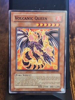 Volcanic Queen - Yugioh Fire Monster - Vintage | eBay
