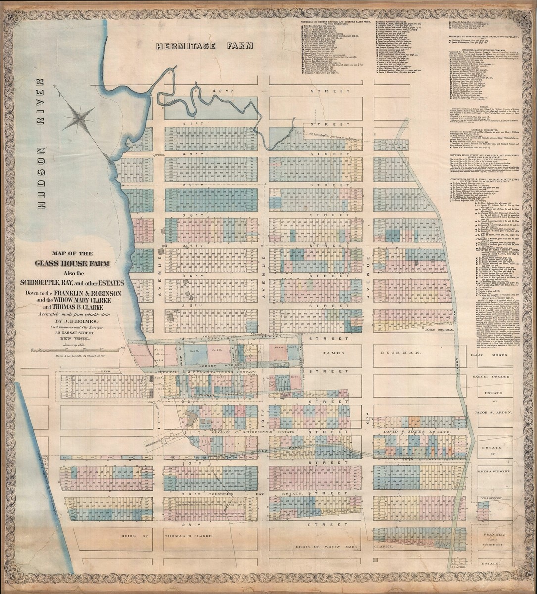 Chelsea Manhattan Map