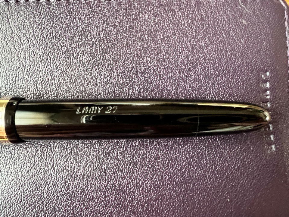 Vintage Lamy 27 German Fountain Pen 14kt OB Nib | eBay