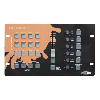 Showtec ColorCue 1 DMX LED Controller Desk 6 Channel 12 Memory Button ...
