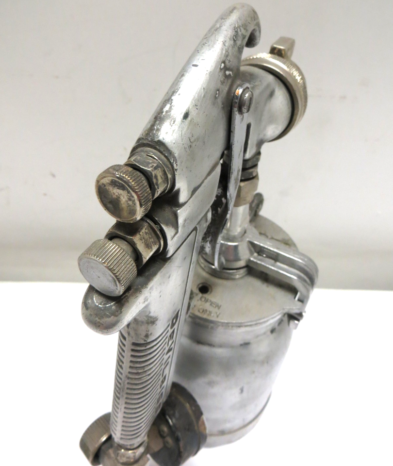 Vintage DeVilbiss JGA-502 Metal Air Spray Paint Gun w/Canister for ...