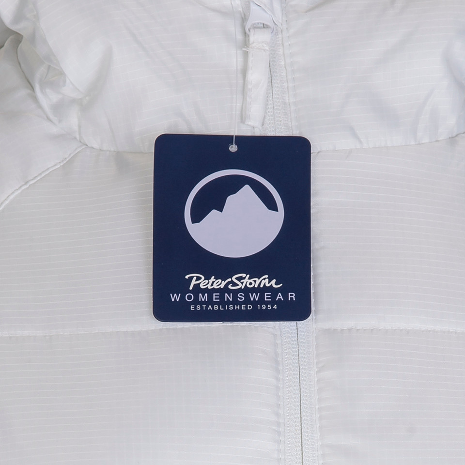 Peter Storm Womens Warm Hooded Winter Parka Coat New White Padded ...