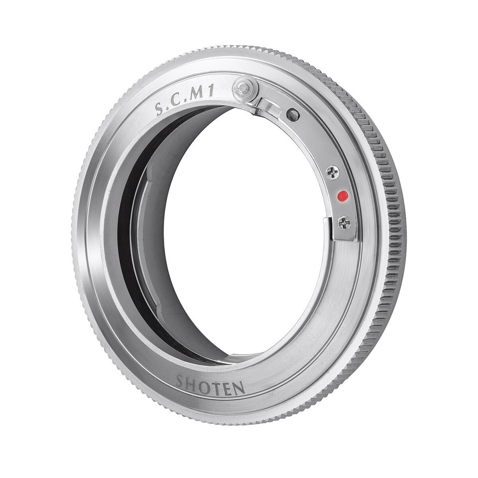 SHOTEN SCM1 mount adapter - Contax C/Nikon S mount lens (inner claw) to ...