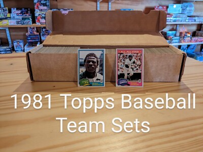 1981 Topps Baseball Team Sets. Pick Your Team. See Pics. Near Mint. | eBay