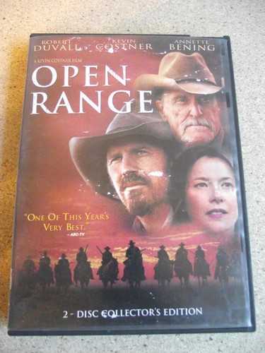 Open Range (DVD 2004, 2-Disc Set) Robert Duvall, Kevin Costner, A ...