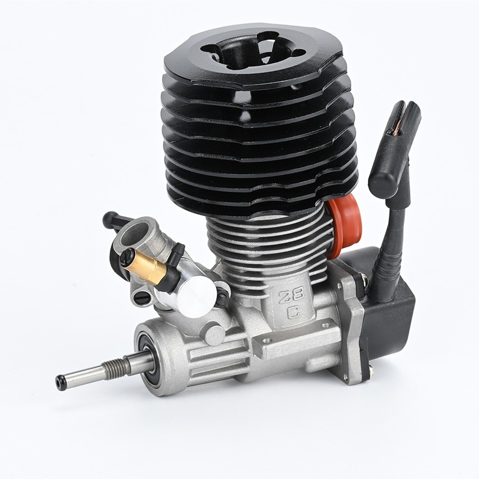 28R 1/8 Buggy H.28 Nitro Motor Engine With Pull Start SG Shaft FE-2801 ...