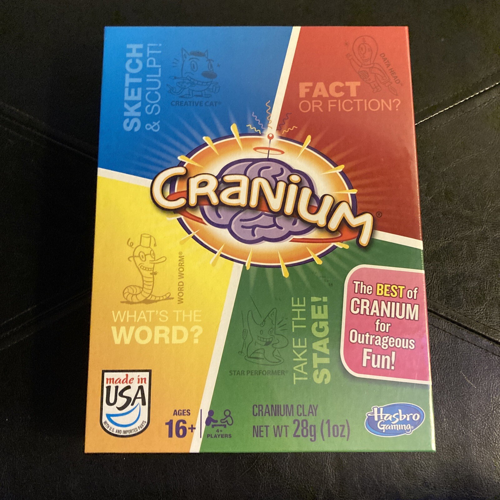 Cranium Board Game Hasboro The Best Of Cranium Ages 16 + - New In Box ...