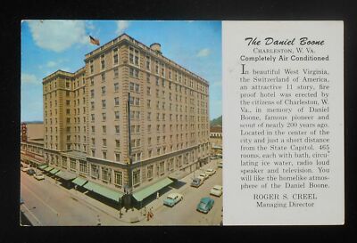1950s The Daniel Boone Hotel Roger S. Creel Director Old Cars ...