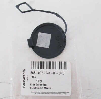 Genuine OEM VW 5C6-807-241-B-GRU Tow Hook Hole Cover Primed 2011-2014 ...