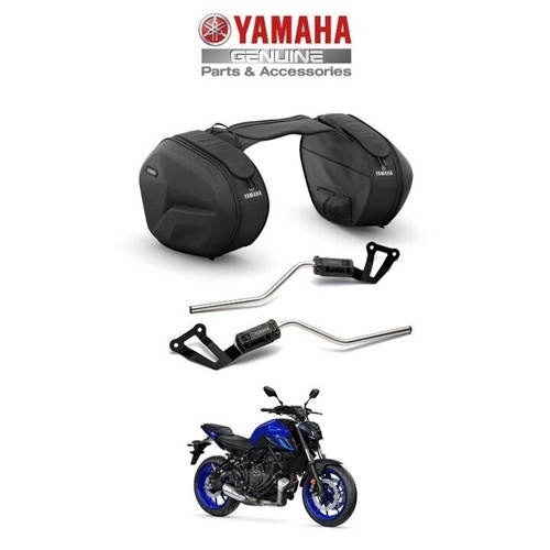 Genuine Yamaha MT-07 2014-24 Soft Side Pannier Bag Luggage Kit Saddle ...