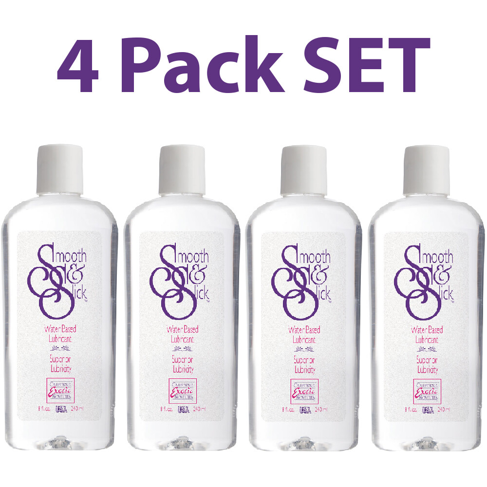 Smooth and Slick Water Based Personal Lubricant Lube Moisturizer 8 oz ...