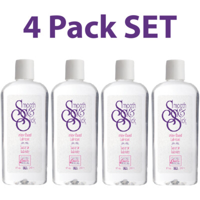 Smooth and Slick Water Based Personal Lubricant Lube Moisturizer 8 oz ...