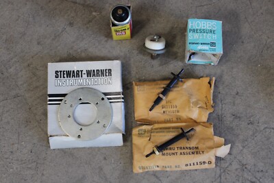 Stewart & Warner Kit - Amp meter, Farrell, Flange, Pressure Switch ...