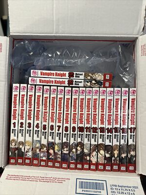 Vampire Knight Complete English Manga Set Series Volumes 1-19 Vol ...