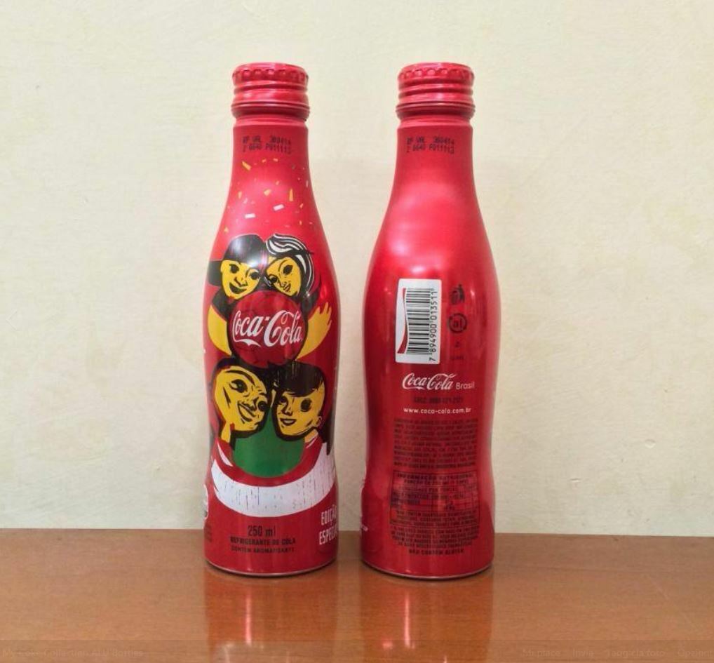 Coca Cola Bottle - FIFA World Cup Aluminum Bottle Brazil 2014 | eBay