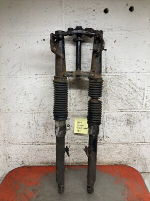 1969 Triumph T150 Trident Front End Forks Triple Trees | eBay