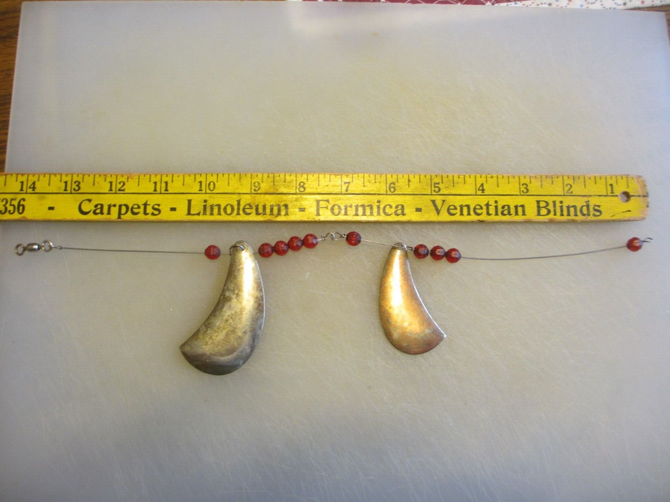 Vintage Cowbell Trolling Rig Dave Davis-type Pop Gear Type 14" Red ...