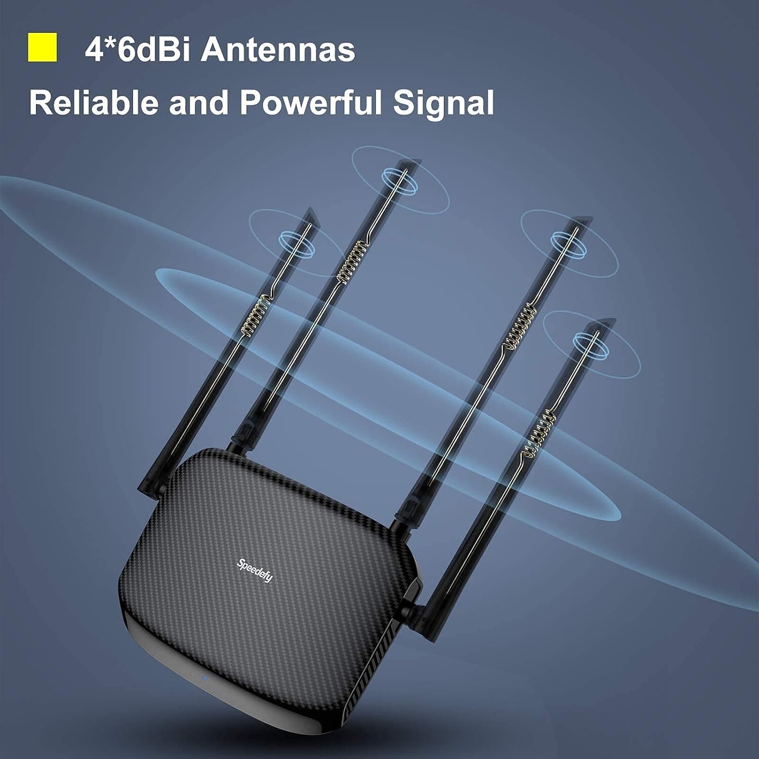 Speedefy High Speed Pro WiFi Router - Dual Band Ac2100 Wireless Router ...