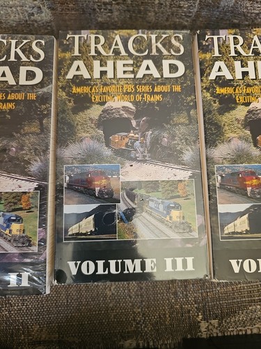 Pentrex Railroad VHS Tracks Ahead Set of 8 Vol I,II, III,IV Vol 3 Part ...