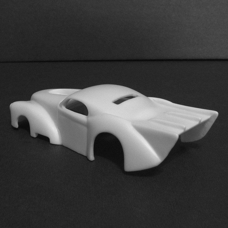 Jimmy Flintstone #SL48 HO Scale 1941 Chevy Pro Mod Resin Slot Car Body ...