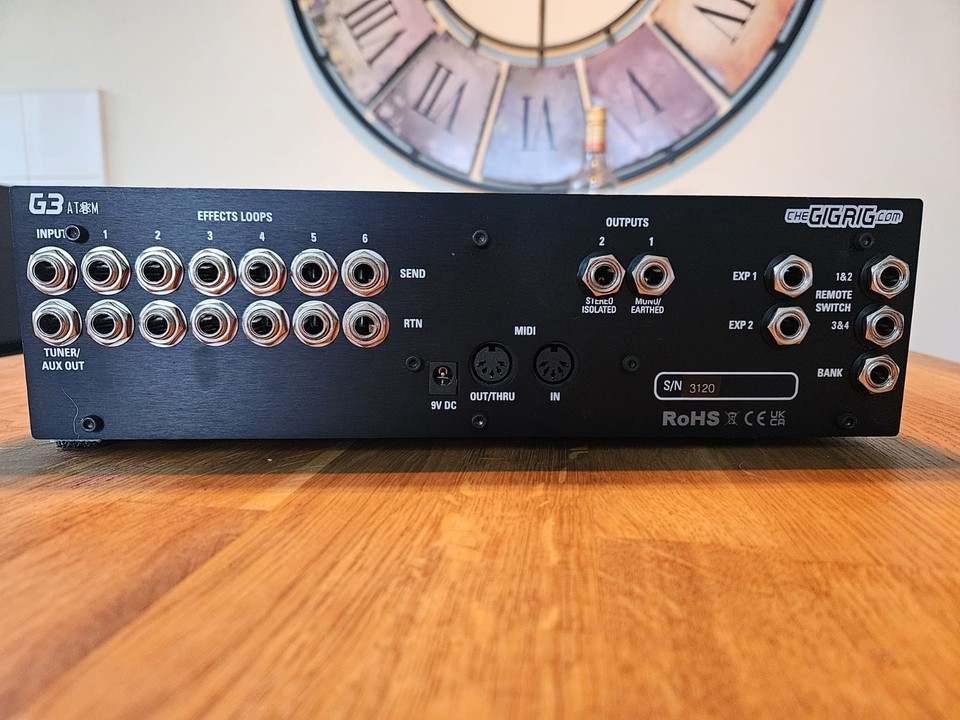 Gig rig G3 Atom Pedal switcher and midi controller | eBay UK