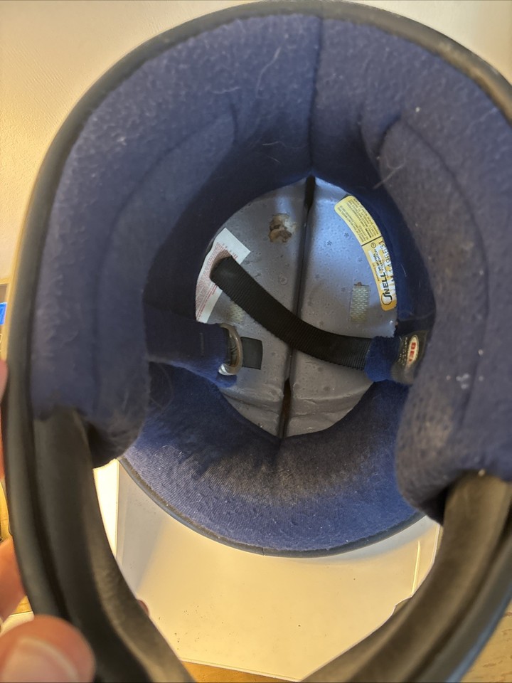 Bell Moto-4 Motorcycle Helmet RARE Display Model Full Face size Small ...