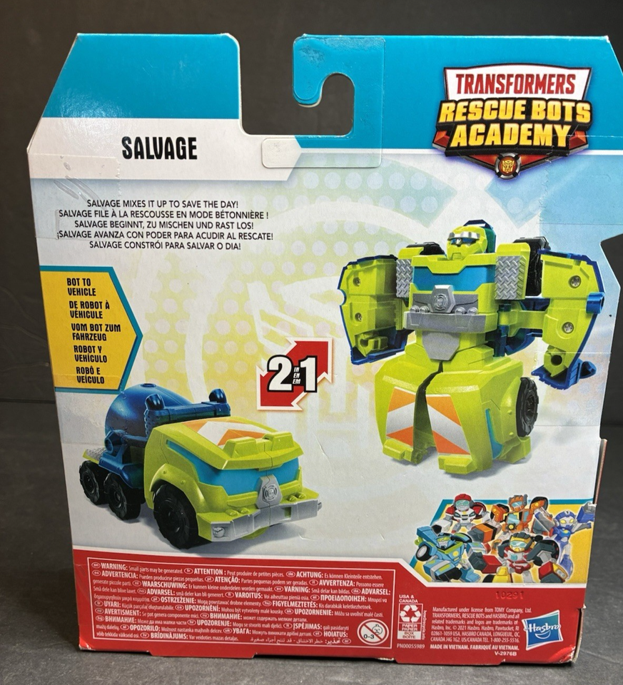 transformer rescue bots salvage new in box | eBay