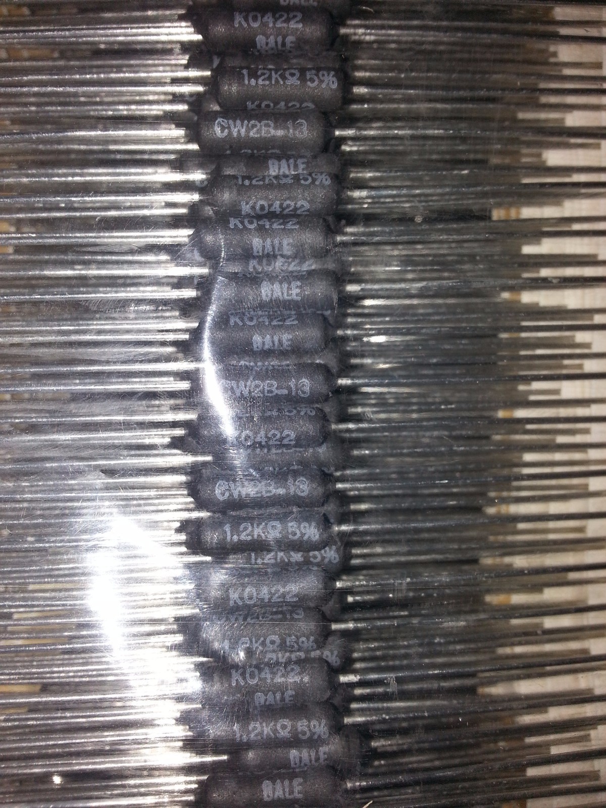 25pcs Vishay/Dale 1K2 CW-2B-13 3 watts 5% HI END TUBE AMP RESISTORS FOR ...