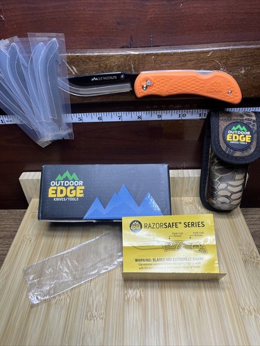 Outdoor Edge Razor-Blaze Replaceable Blade Series Knife RB-20 3.5 ...