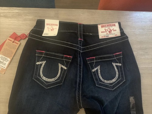 NEW True Religion Section Skinny Jeans Women Size 24 Dark Wash 112790 ...