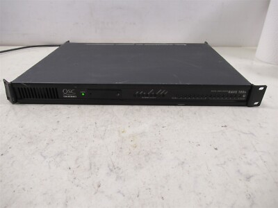 QSC Audio RAVE 188s Digital Audio Router Rack Mount Pro Audio Deck Rack ...
