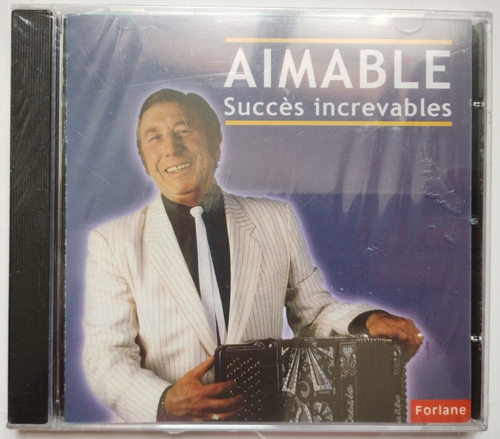 AIMABLE : 20 GRANDS SUCCES (accordéon, musette) CD ALBUM NEUF Valse ...