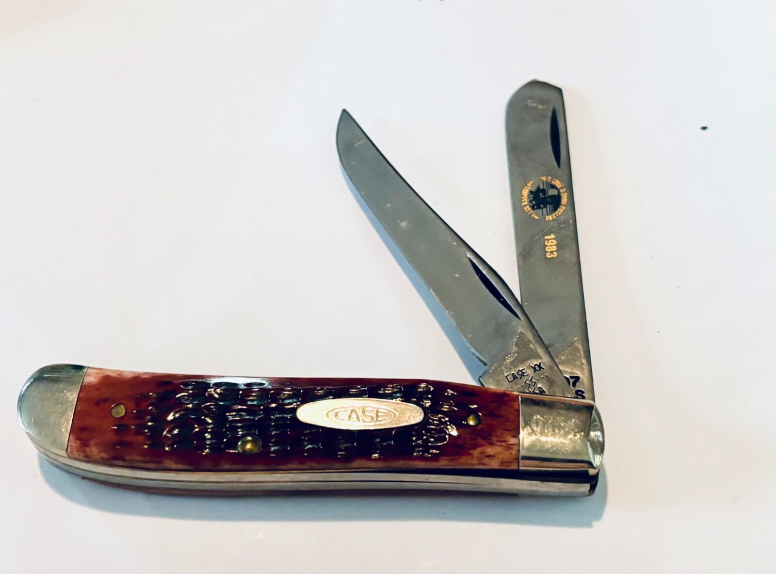 Case XX 6207 SP SSP Mini Trapper - Jigged Bone Handles Part of Trapper ...