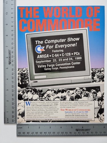 World Of Commodore Amiga 64 Print Advertisement | eBay