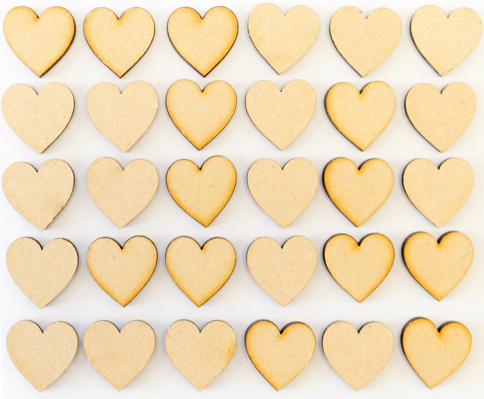Wooden MDF Heart Shapes 3mm MDF, Craft Laser, Tags, Family, Tree ...