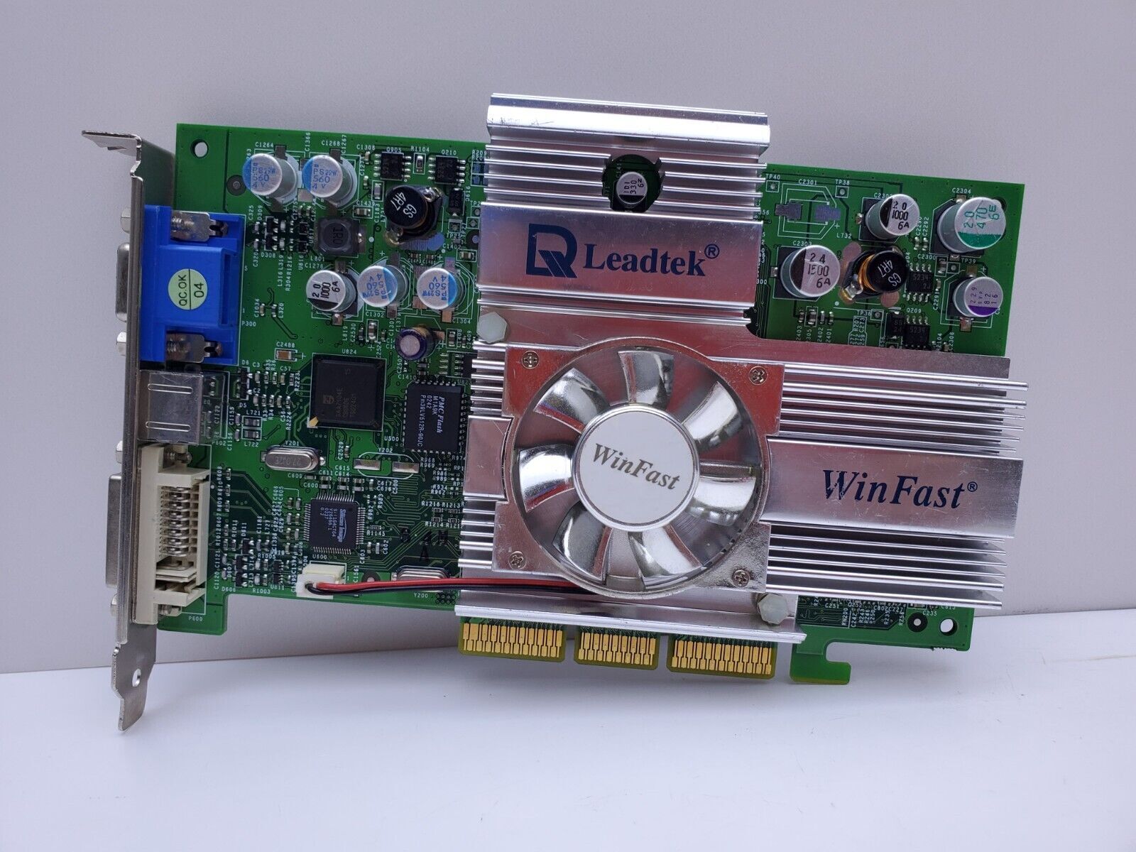 LEADTEK A280 64MB AGP 8X VIDEO CARD WINFAST DVIA, D-SUB, NVIDIA GEFORCE ...