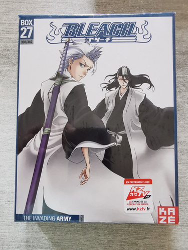 coffret bleach the invading army,box 27,épisodes 330 à 342,kazé,ss ...