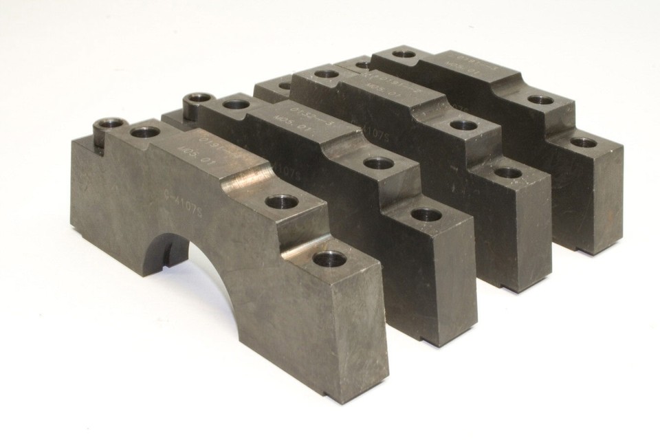 Prw Industries 1745401, Set of 4 Natural Steel Billet Main Caps Chevy ...