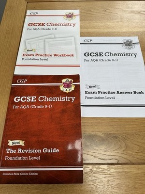 CGP GCSE AQA Triple Science Biology, Chemistry, Physics Revision ...