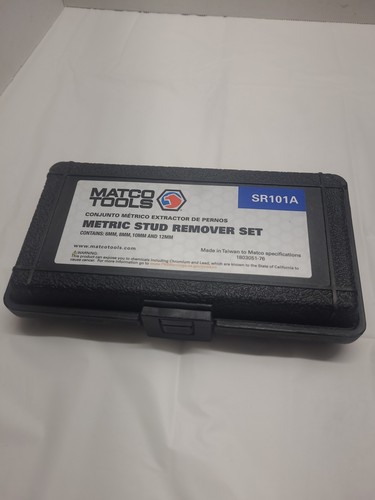 Matco Tools Metric Stud Remover Set- SR101A- Missing 12mm | eBay