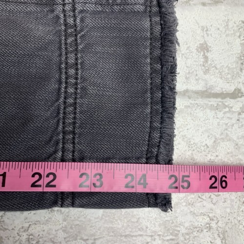 Anthropologie Gray Utility Pants Tie Close Rope Belt Raw Hem Cropped ...