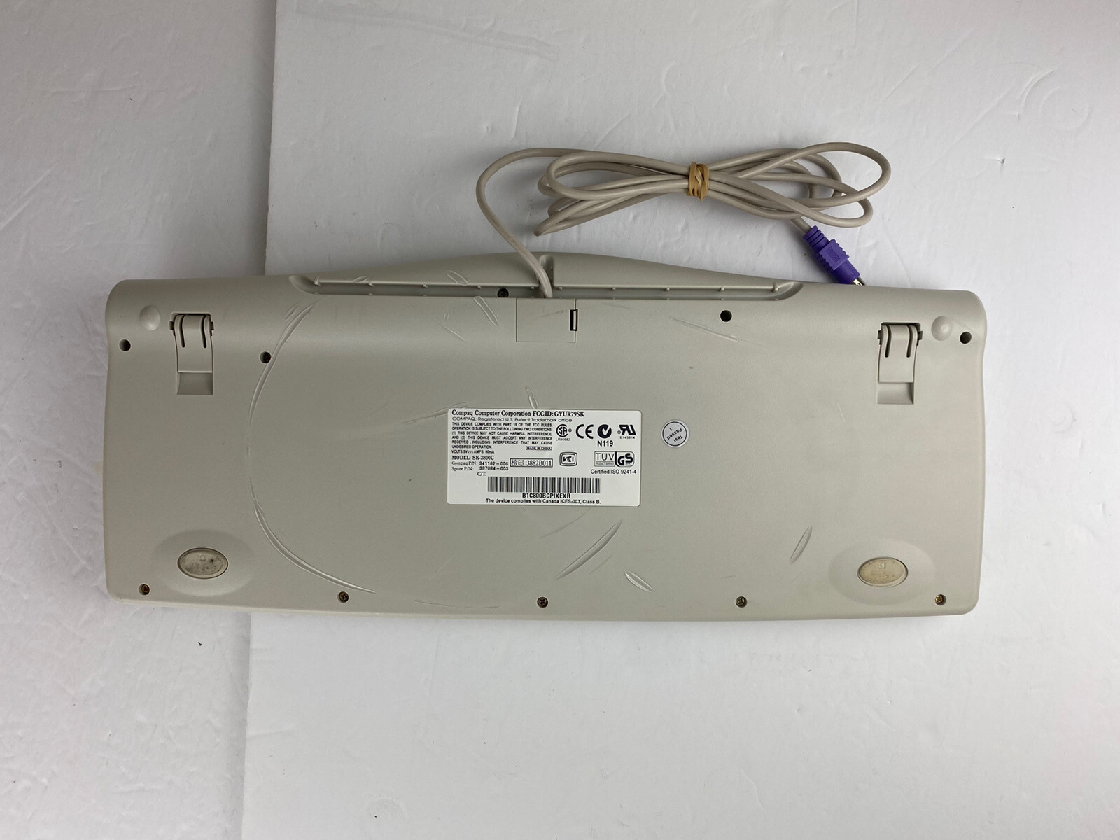 Compaq Internet Vintage Keyboard Numeric Keypad Tech Computer Beige SK ...