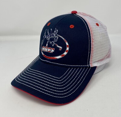 Rocky Mountain Elk Foundation RMEF Hat Red-White-Blue USA SnapBack Cap ...