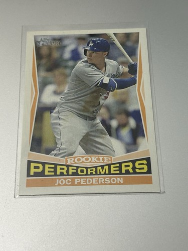 Joc Pederson 2015 Topps Heritage Rookie Performer #RP-3 Los Angeles ...