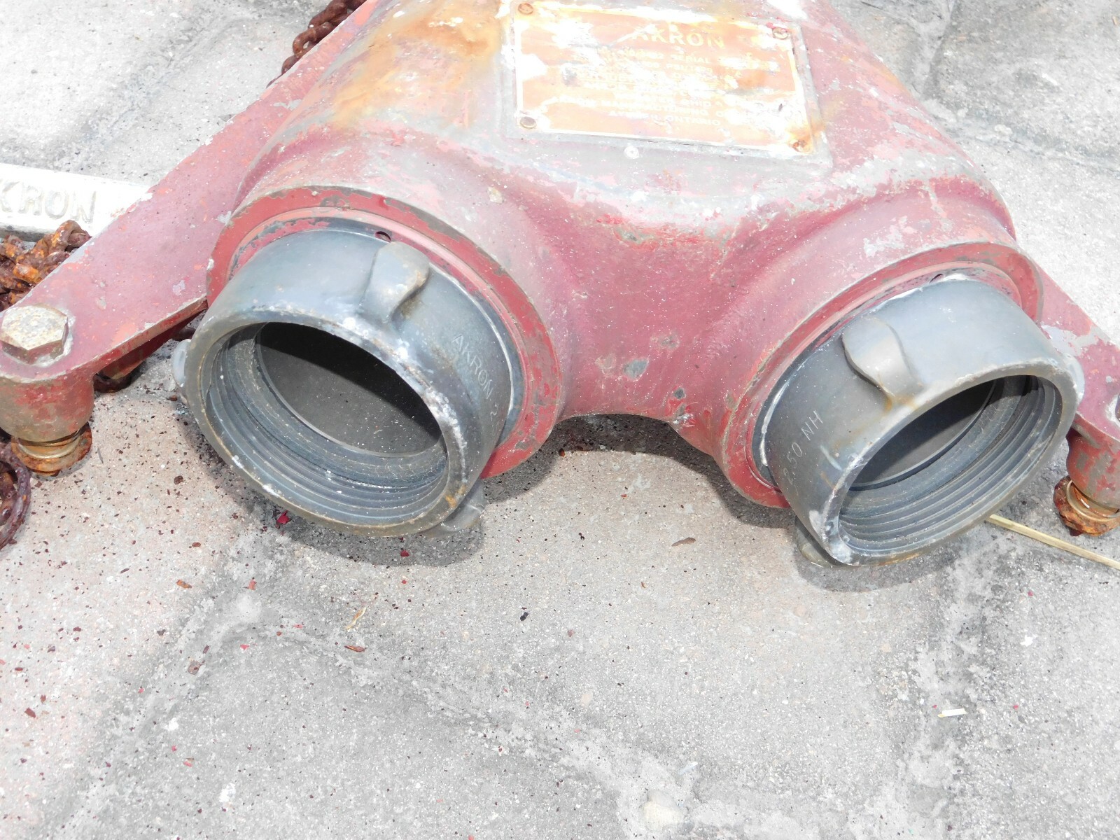 AKRON Apollo GROUND MONITOR BASE FIRE HOSE #2 | eBay