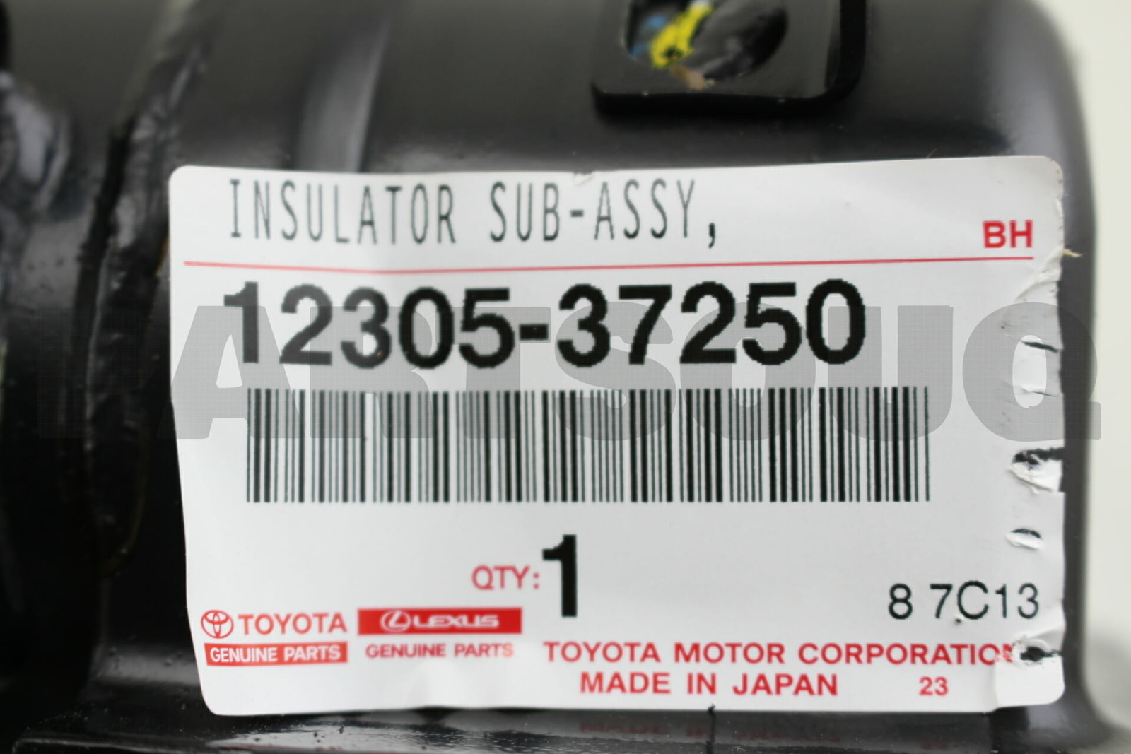1230537250 Genuine Toyota INSULATOR SUB-ASSY, ENGINE MOUNTING, RH 12305 ...