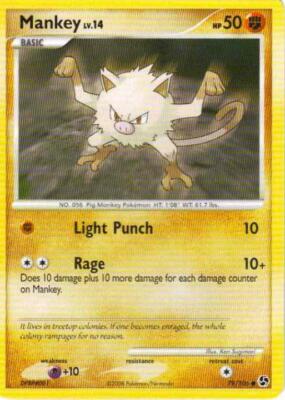 2x (pok-GE-079) Mankey (C) Pokemon D&P Great Encounters Card # 79 | eBay