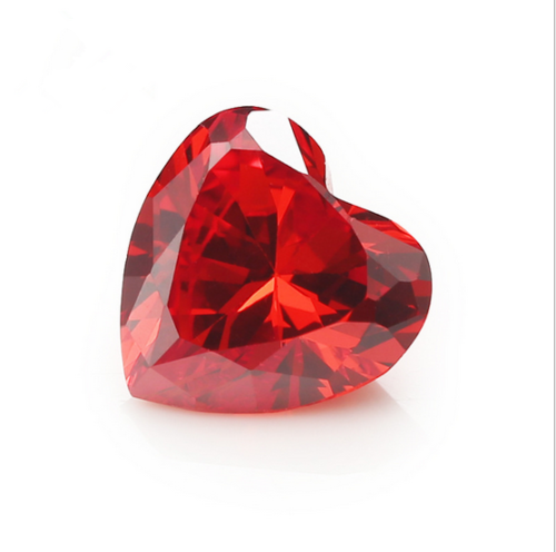 Padparadscha Sapphire 10x10mm 5.93ct Heart Cut Shape AAAAA VVS Loose ...