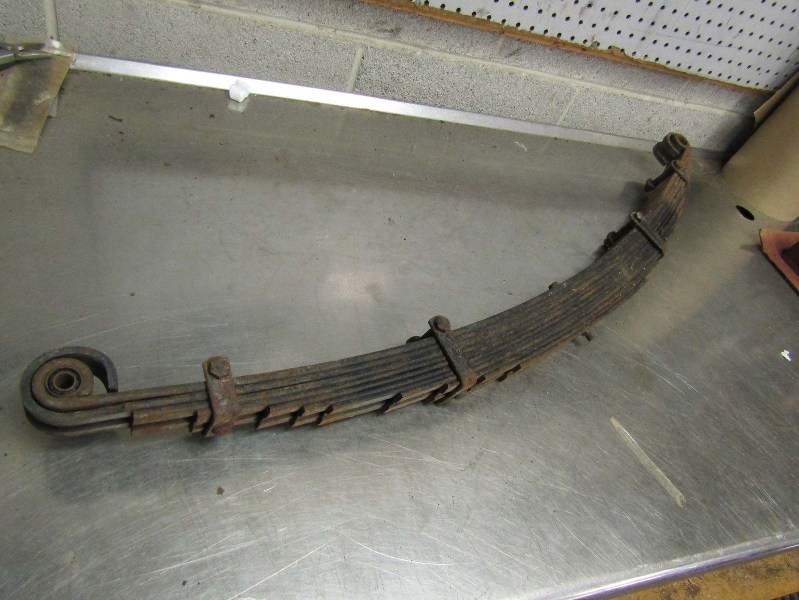 Rear Spring 11 leaf late production NOS Fits M38 andCJ2A CJ3A Willys ...