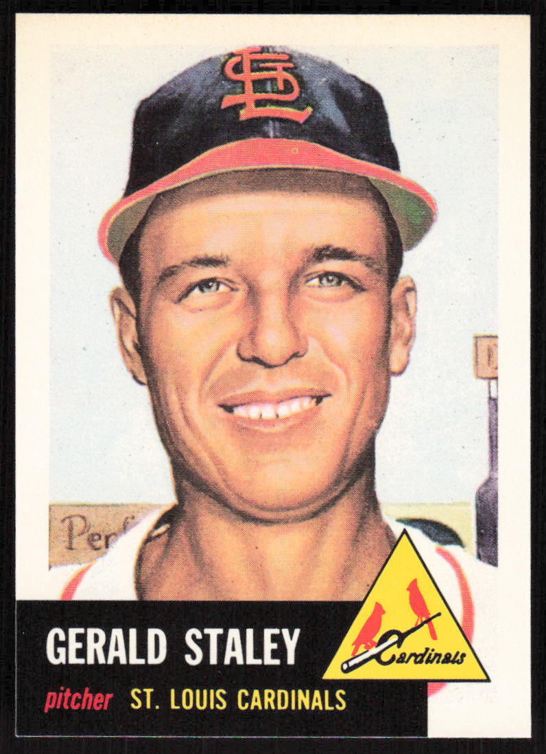 1991 Topps Archives 1953 #56 Jerry Staley - FREE SHIPPING | eBay